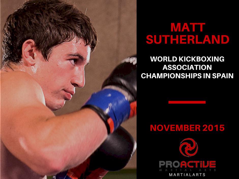 Get Matt Sutherland to the World Kickboxing Championships in Spain ...