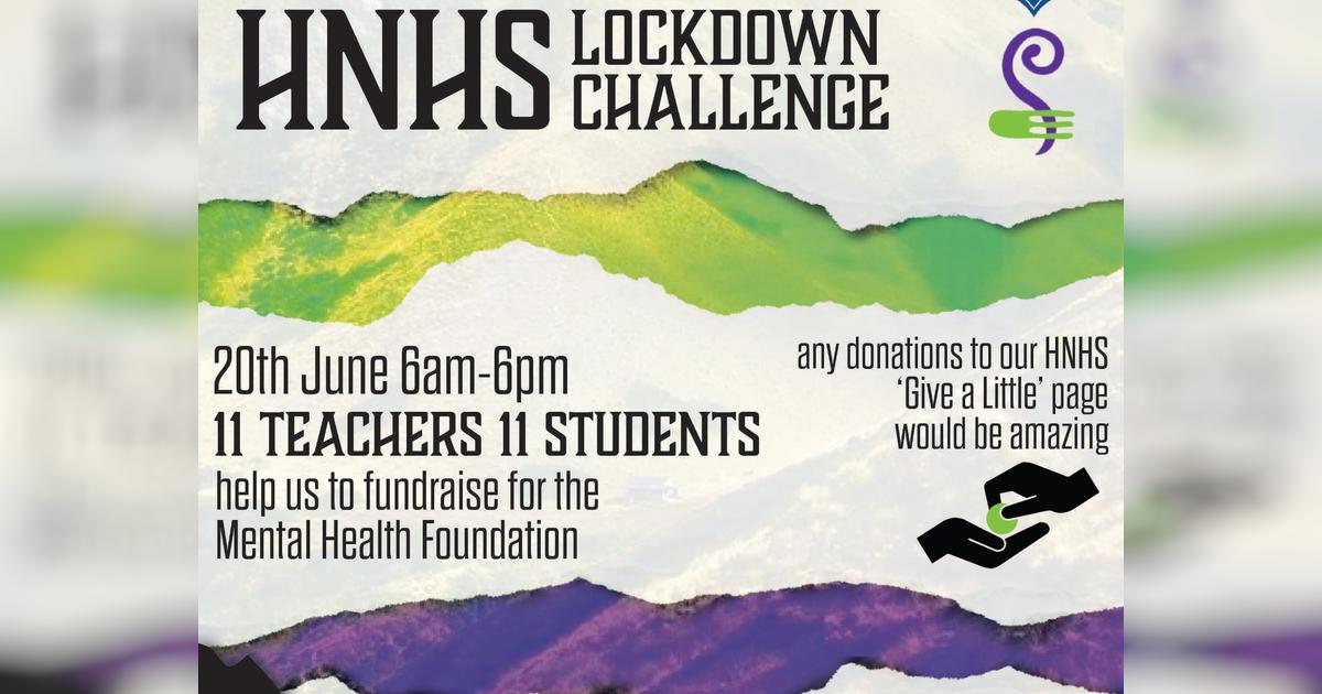 Lockdown Challenge 2021 - Leaders vs Teachers - Givealittle