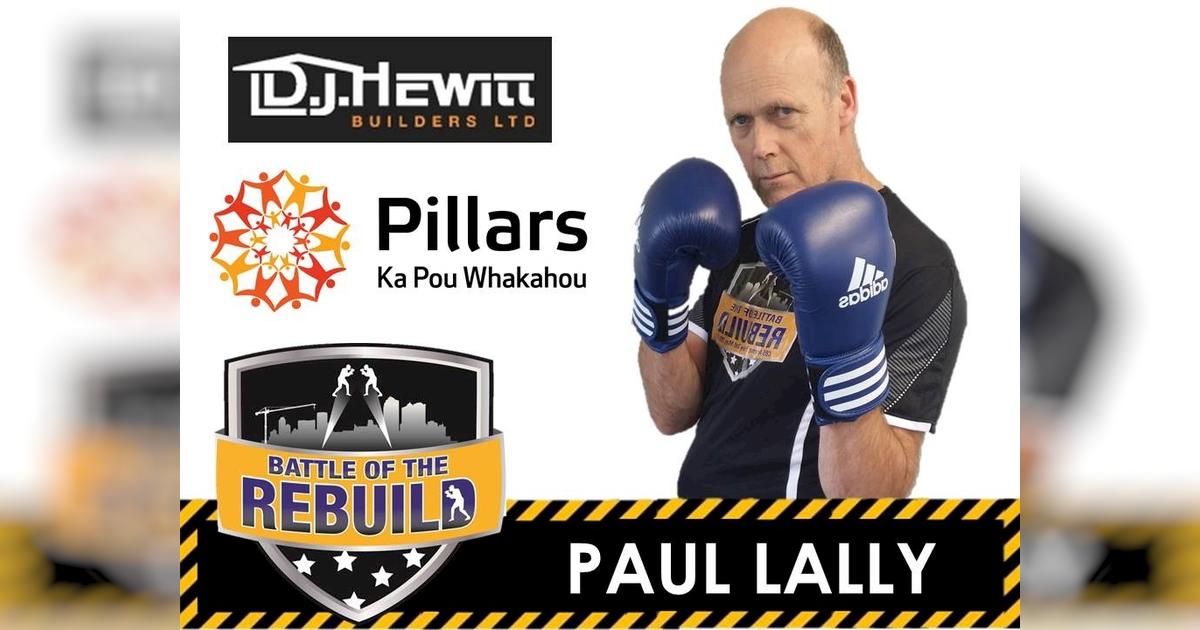 Paul Lally - Battle of the Rebuild 2015 - Givealittle