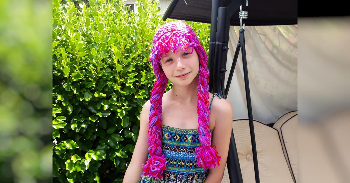Yarn wigs for kids with cancer. - Givealittle