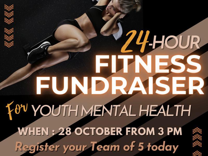 24-Hr Fitness Fundraiser for Teen Mental Health - Leaderboard - Givealittle