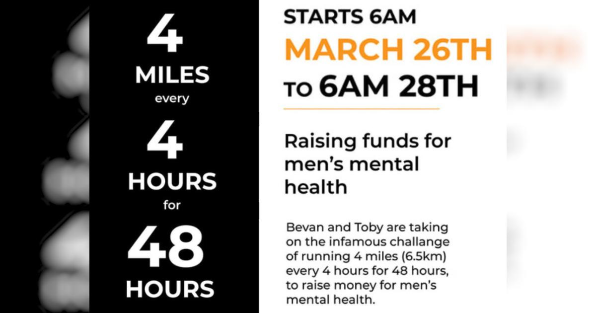 48 hour challenge for Mens Health - Givealittle