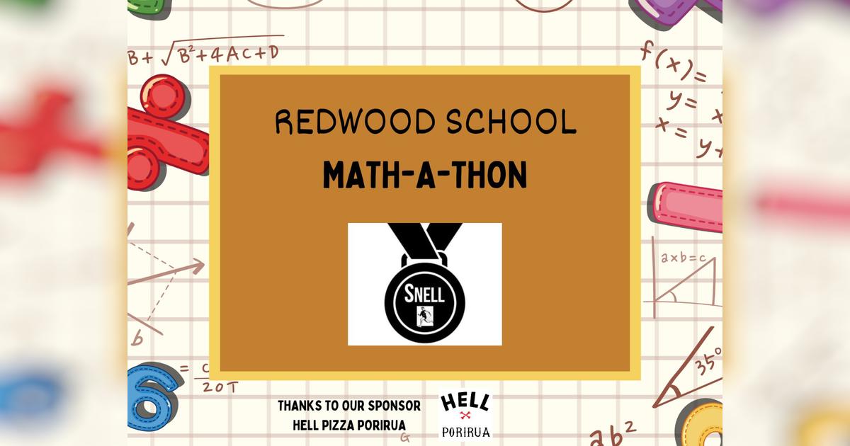 Team Snell Redwood School Math-a-thon 2025 - Givealittle
