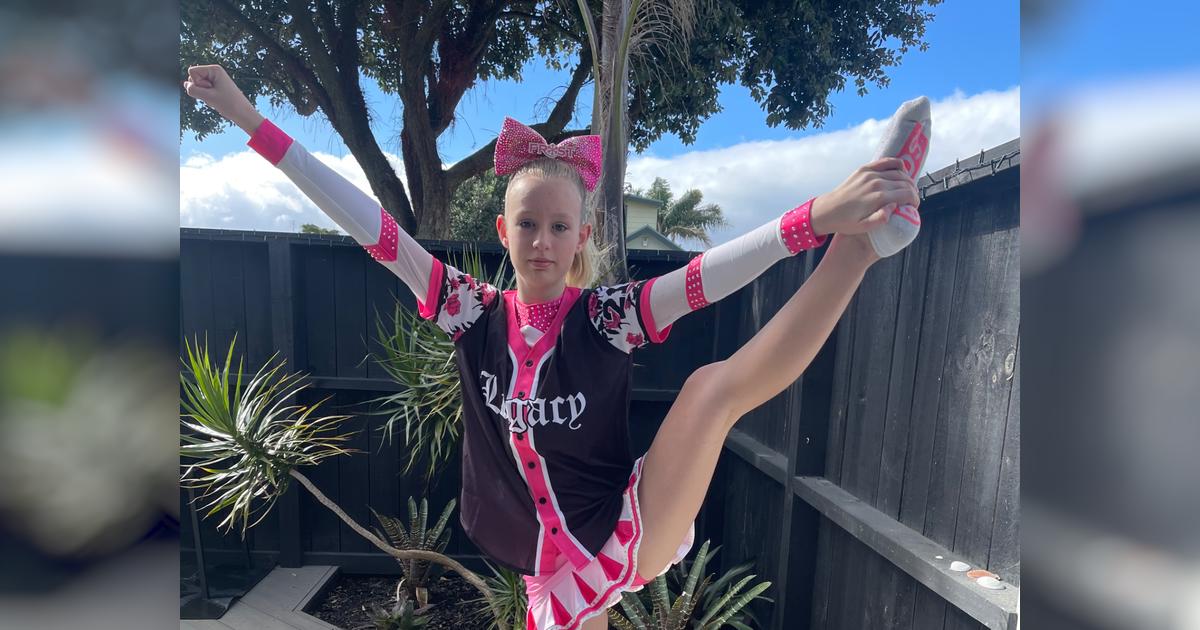 Representing NZ for the All stars legacy cheerleading global games ...