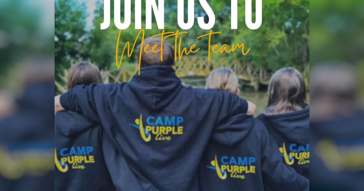 Running for Camp Purple - Givealittle