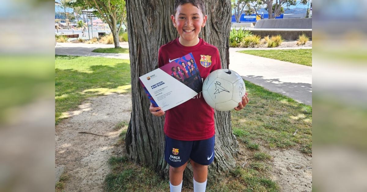 Help Zane get to Barcelona for Football Camp - Givealittle