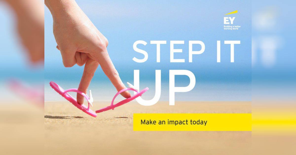 EY Step It Up Challenge for KidsCan - Givealittle