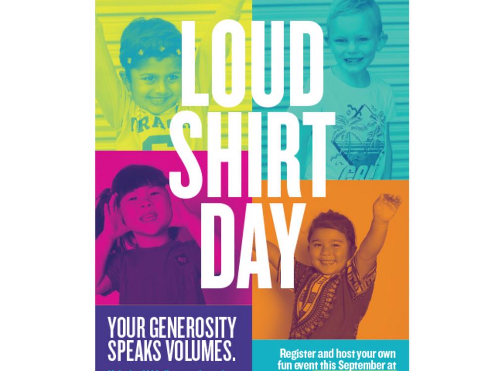 Loud Shirt Day 2019 - Givealittle