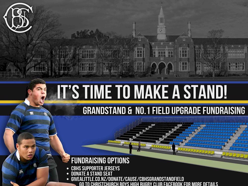 CBHS Grandstand and Field - Givealittle
