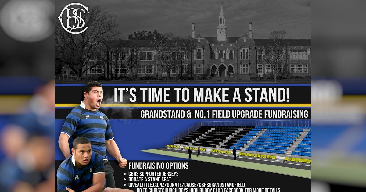 CBHS Grandstand and Field - Givealittle
