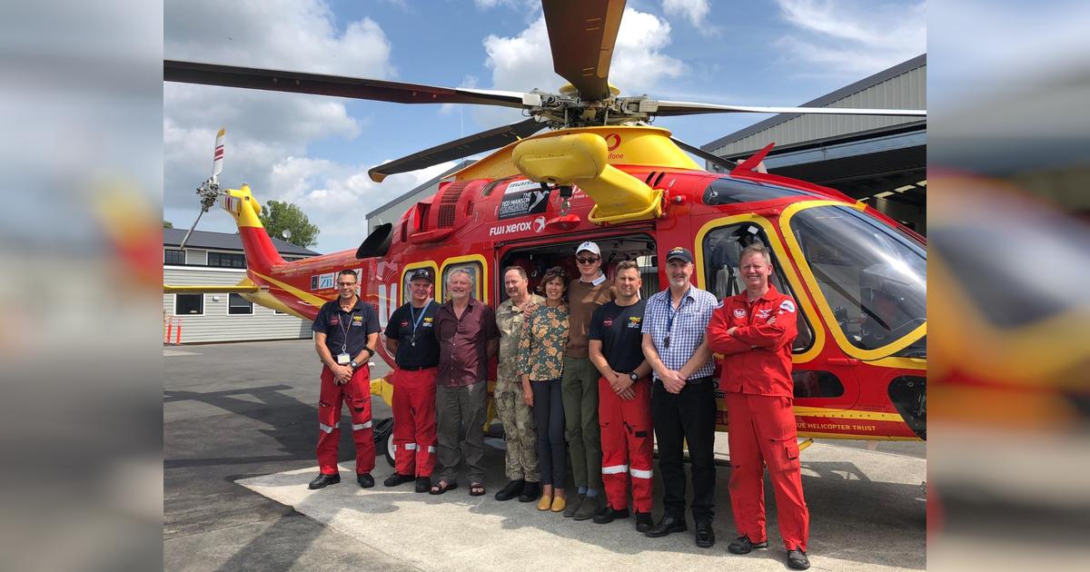 Auckland Westpac Rescue Helicopter - Givealittle