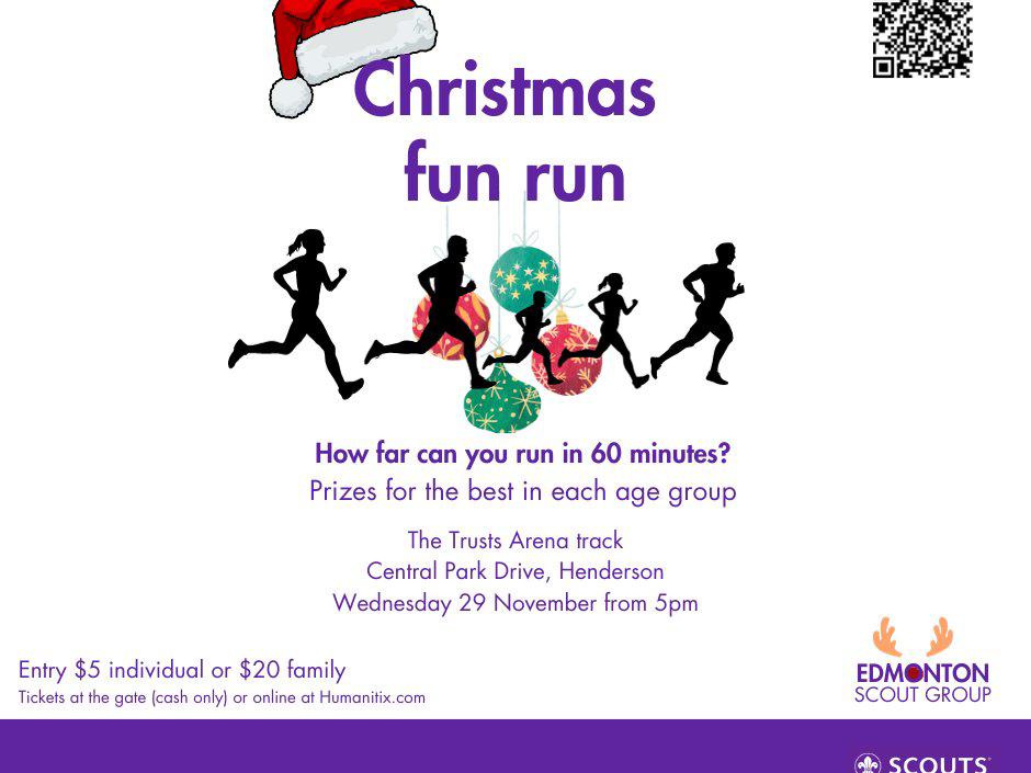 Edmonton Scouts Christmas Fun Run - Givealittle