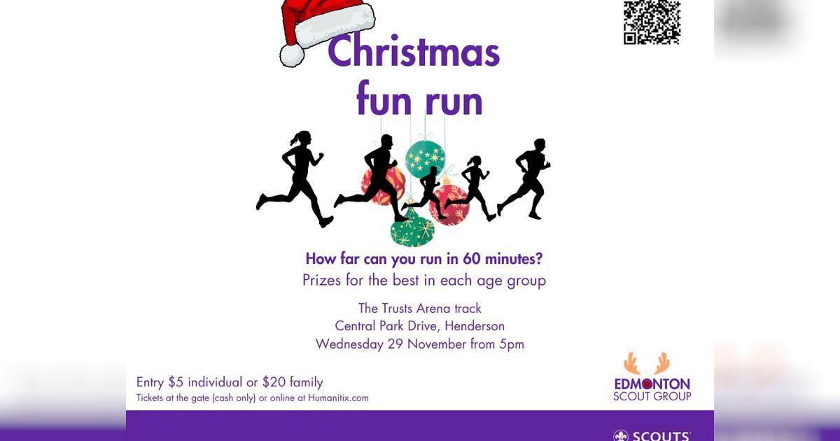 Edmonton Scouts Christmas Fun Run - Givealittle