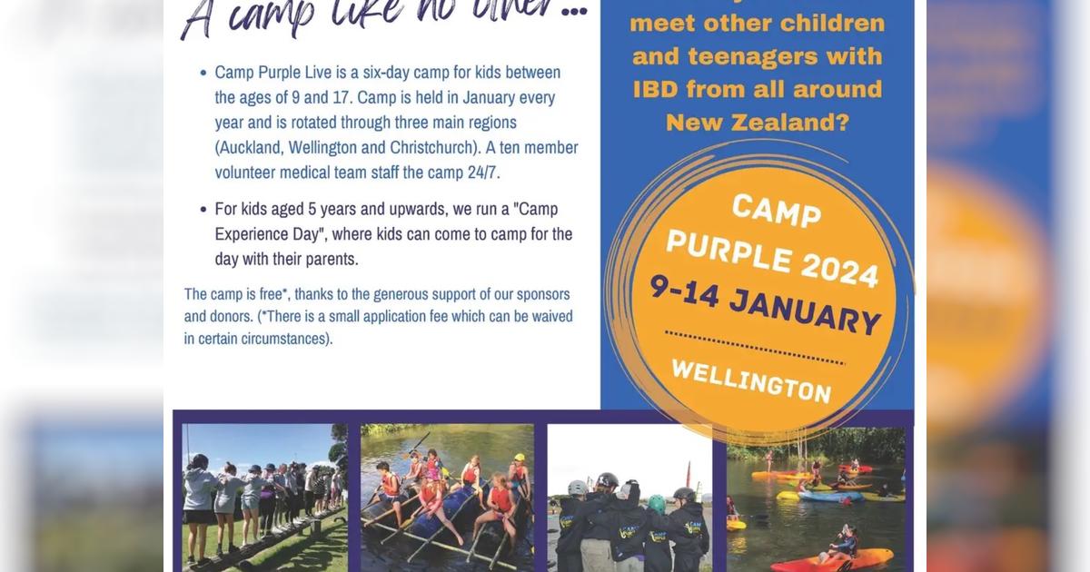Running for Camp Purple - Givealittle
