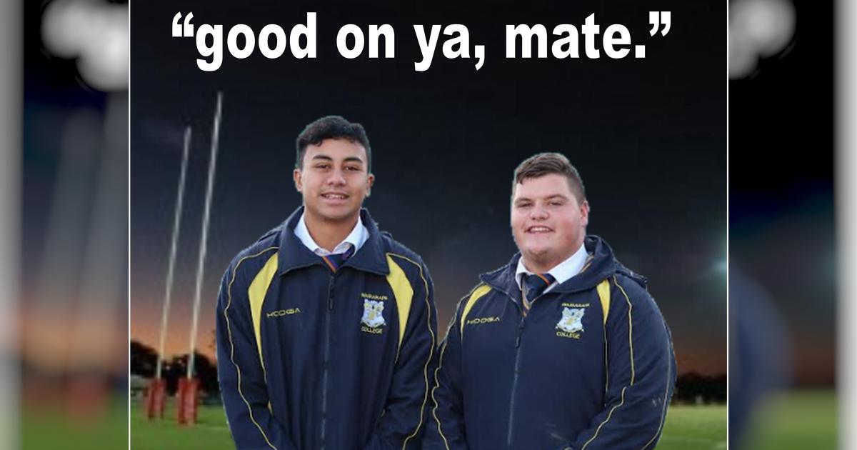 “good on ya, mate” - Givealittle