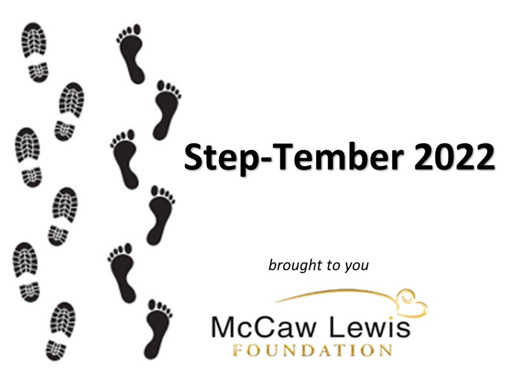 McCaw Lewis does Step-tember - Givealittle