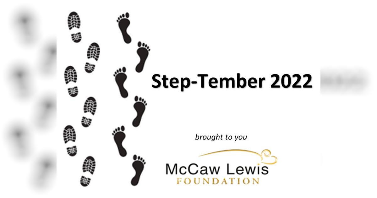 McCaw Lewis does Step-tember - Givealittle