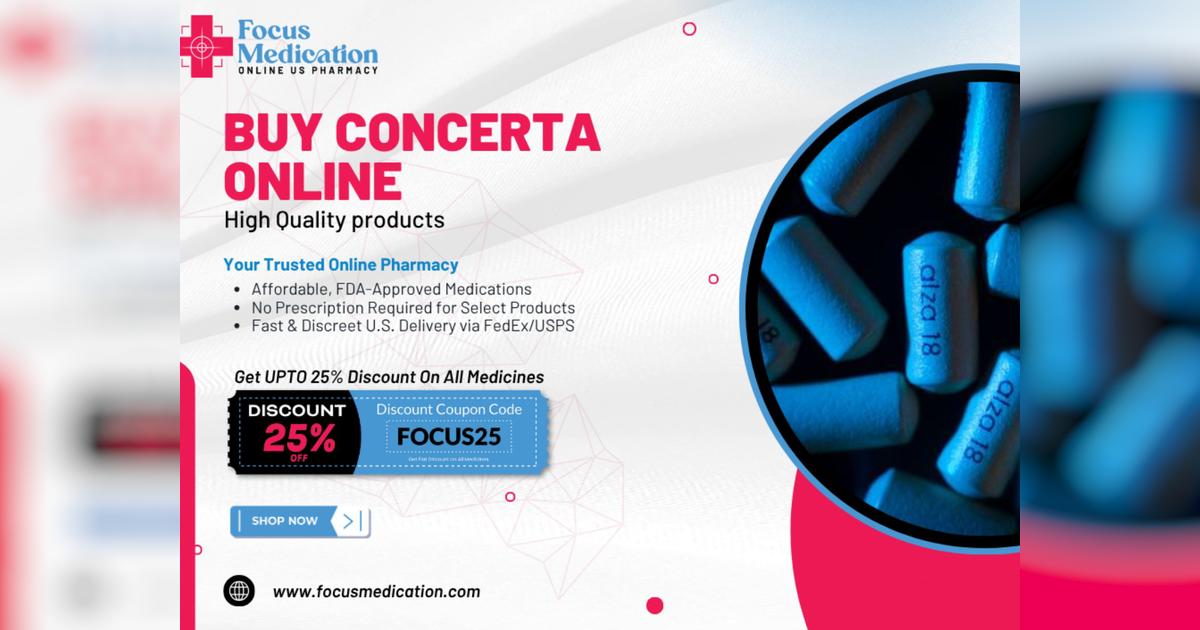 Order Concerta Online Direct Link Service Run - Givealittle