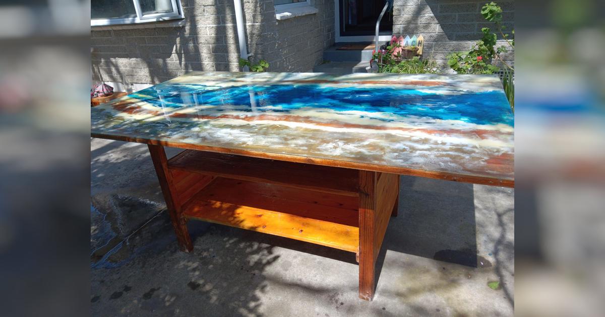 Liquid Glass Dining Tables - Givealittle