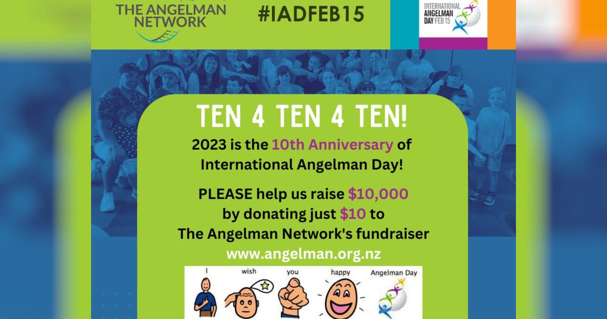 TEN 4 TEN 4 TEN - 4 ANGELMAN SYNDROME! - Givealittle