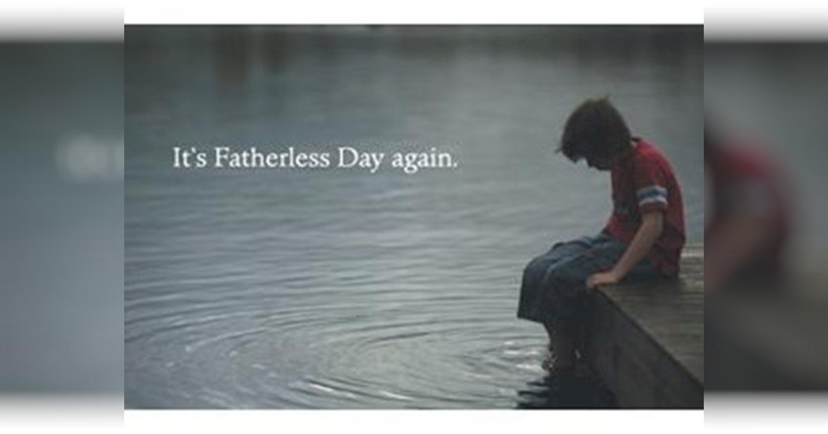 Its fatherless day again - every boy needs a dad - Givealittle