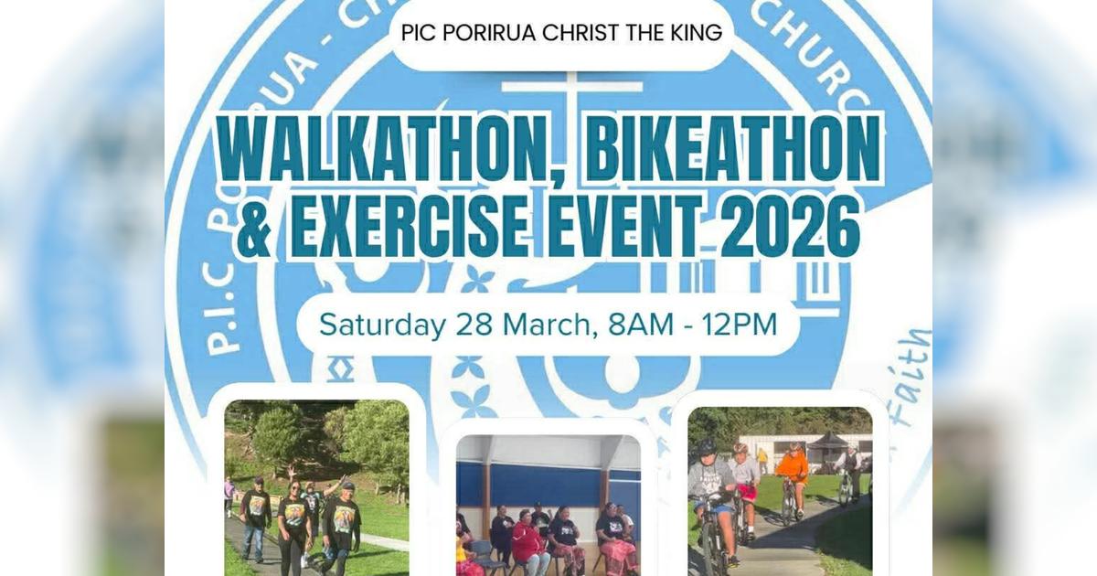 WALKATHON, BIKEATHON & EXERCISE EVENT 2026 - Givealittle