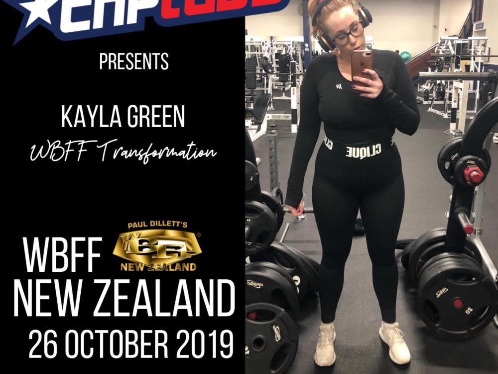 Kayla’s Transformation Journey to WBFF - Givealittle
