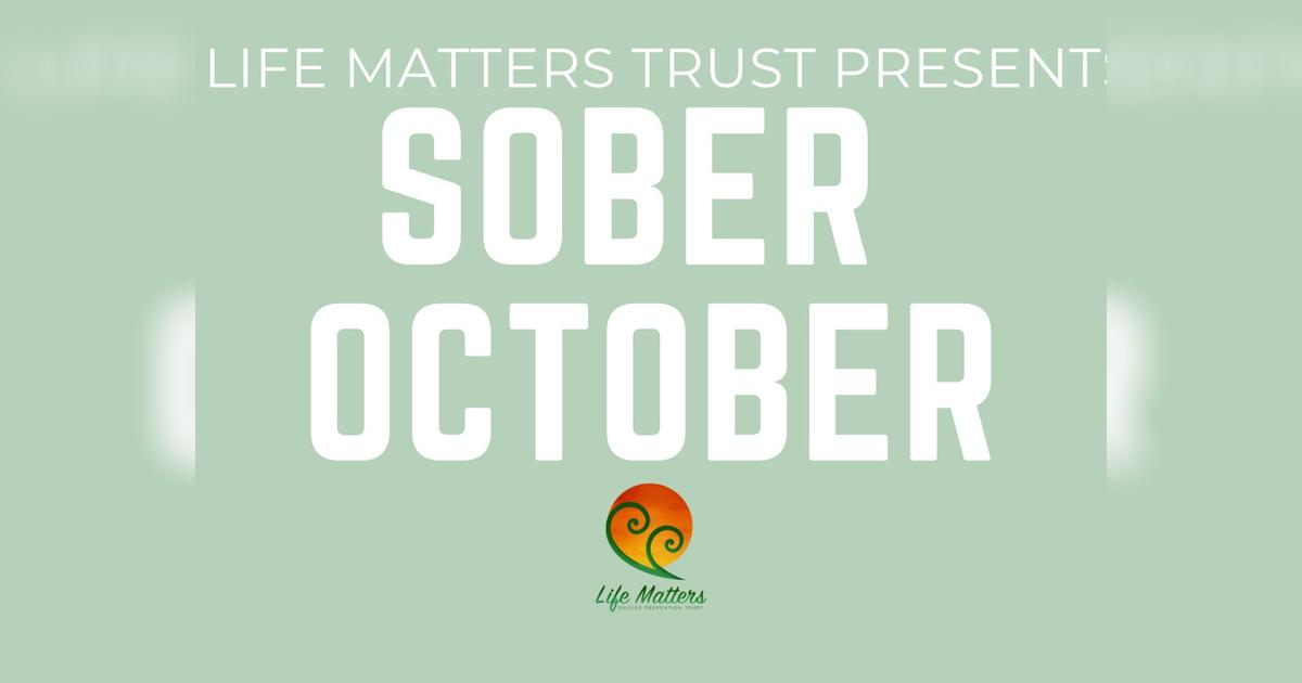 Sober October with Life Matters - Givealittle