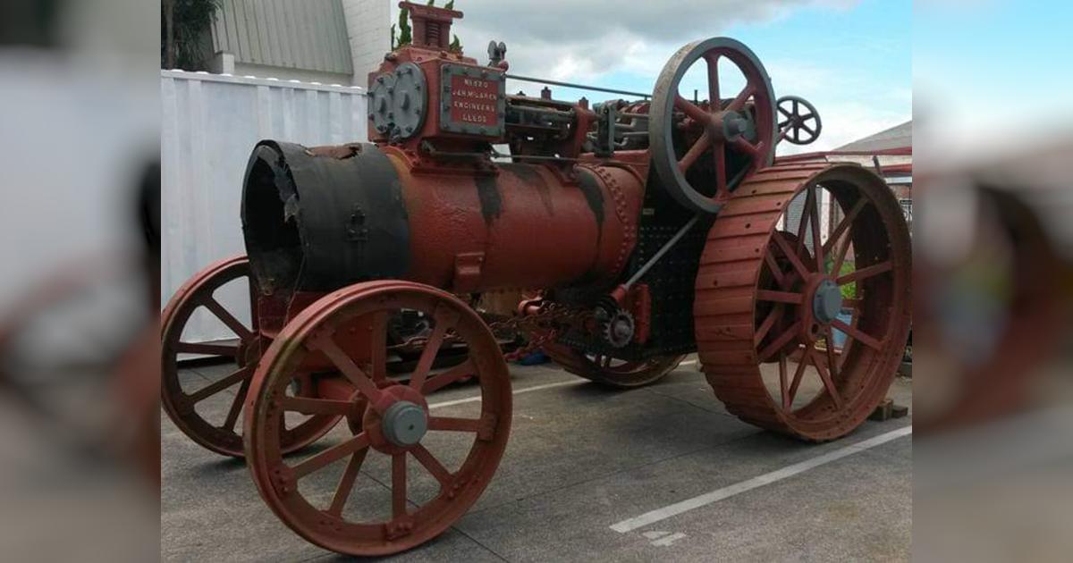 Steam Traction Engine Restoration - Givealittle