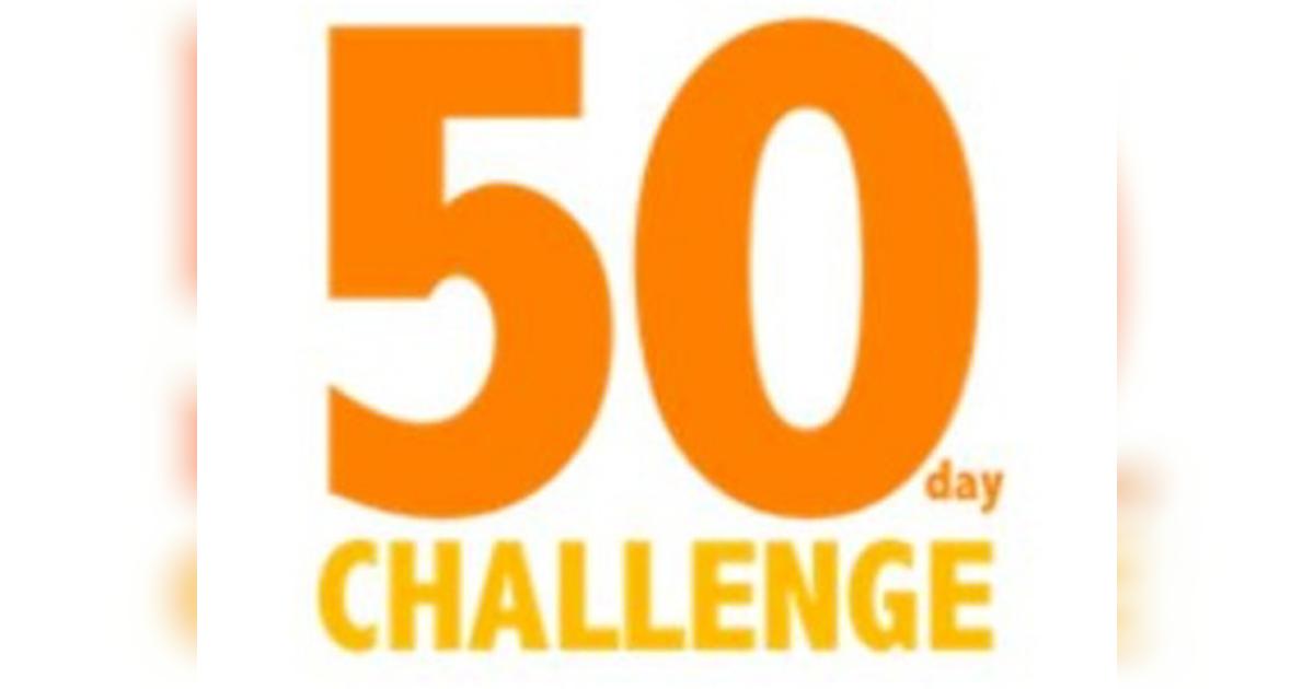 50 Day Challenge 2014 - Givealittle