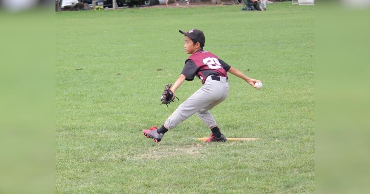 Yuto is representing NZ U12 baseball team - Givealittle