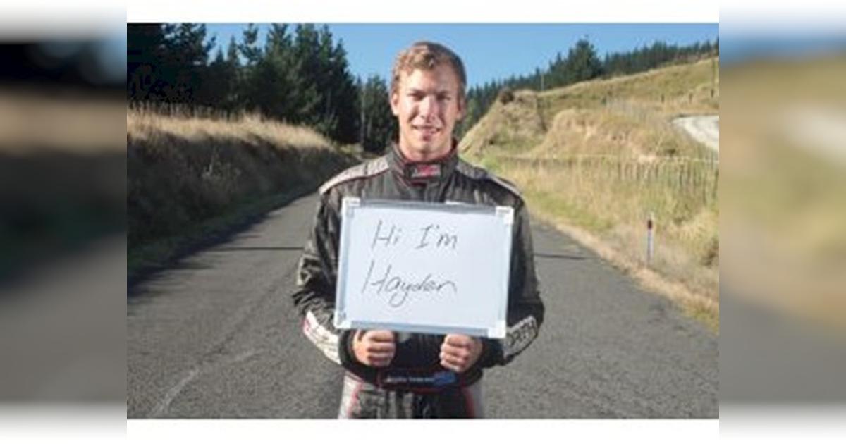 Help Hayden Take On NASCAR - Givealittle