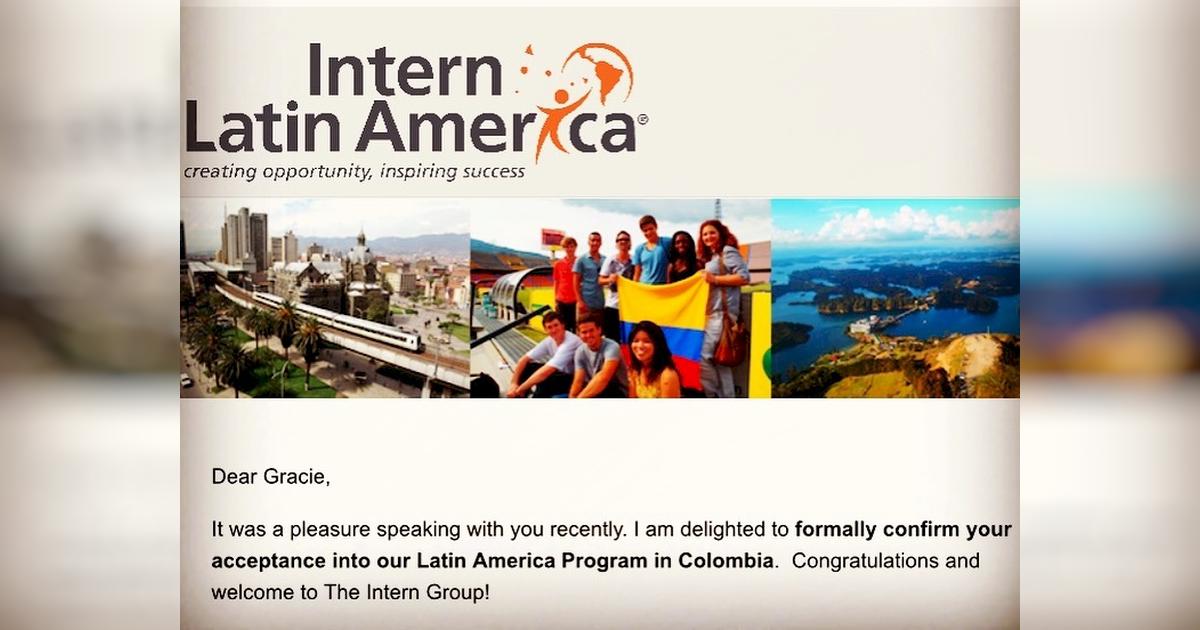 6 week internship in Colombia through Intern Latin America - Givealittle