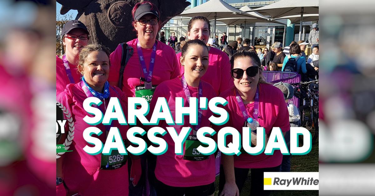 Sarah's Sassy Squad - Givealittle