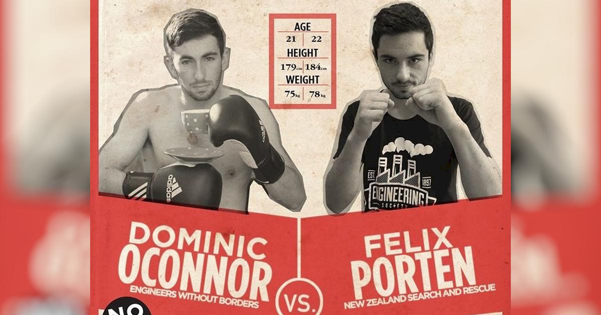 Dominic Boxing for Charity - Engineers Without Borders - Givealittle