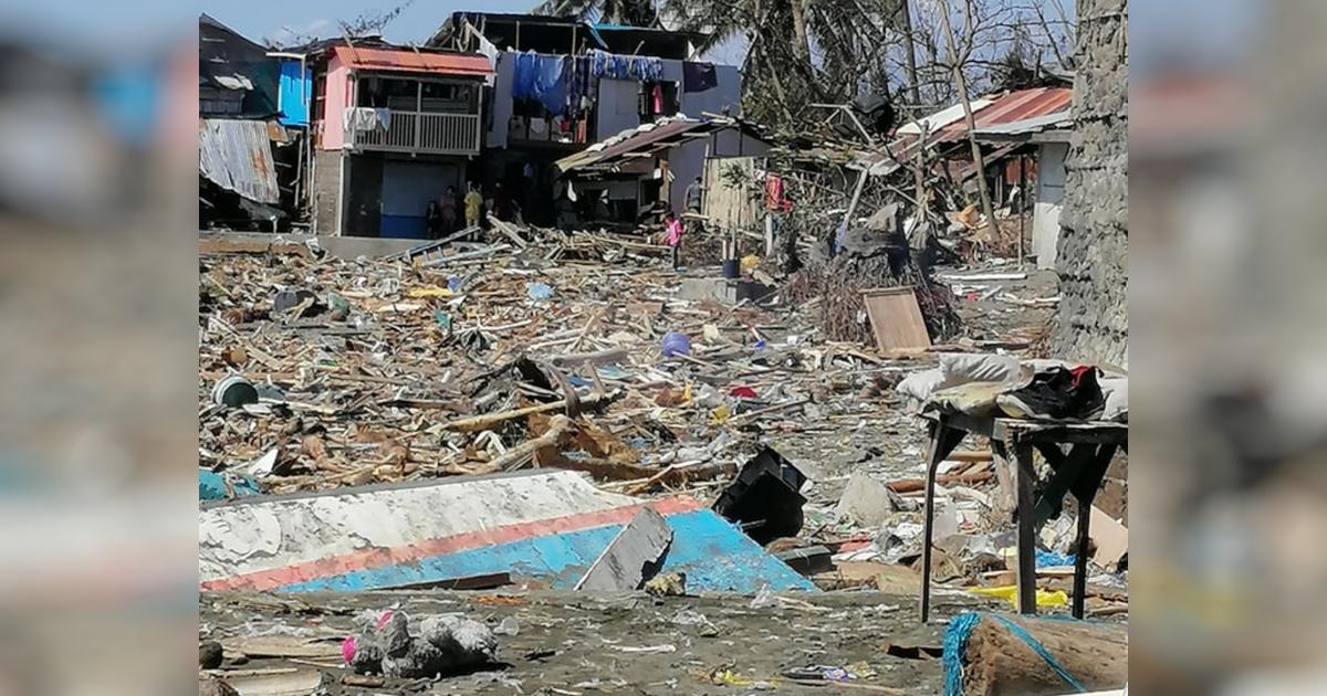Mancao family affected by Philippines Super Typhoon Rai / Odette -16th ...