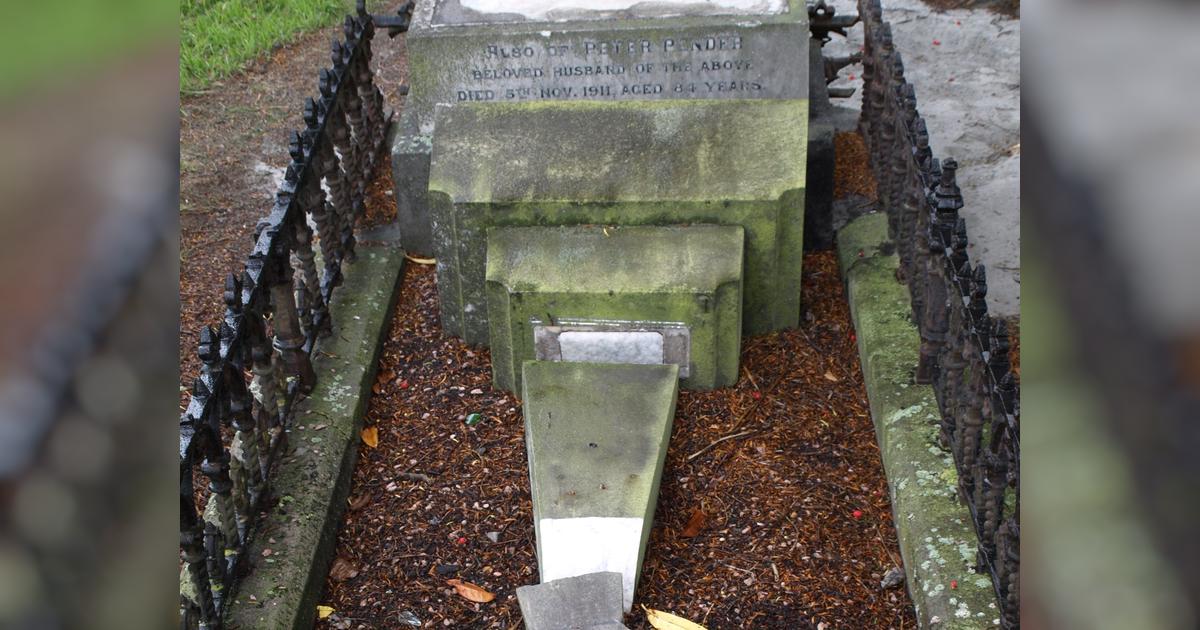 Repairs to the headstone of Peter Pender - Givealittle