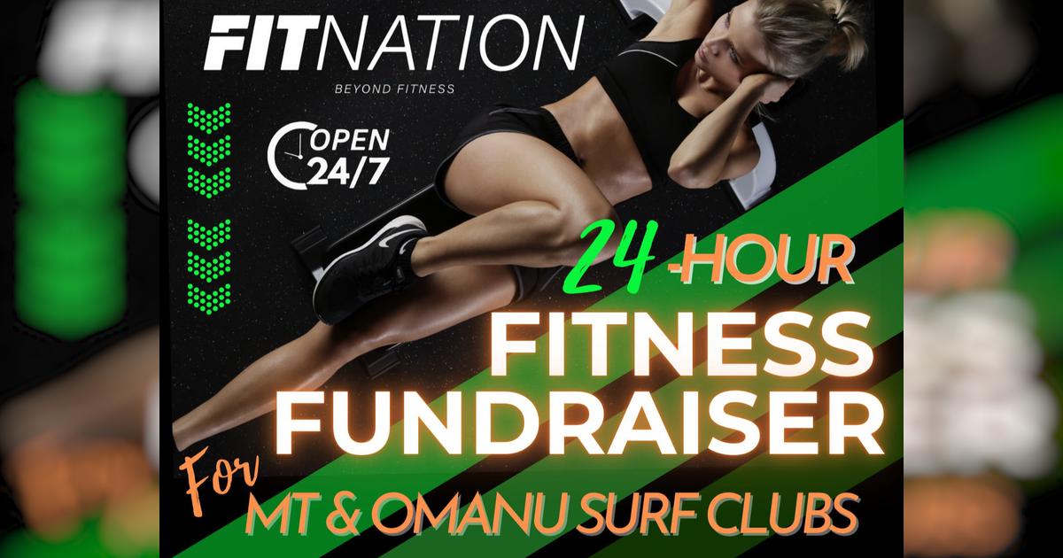 24-Hr Fitness Fundraiser for Mount & Omanu Surf Life Saving Clubs ...