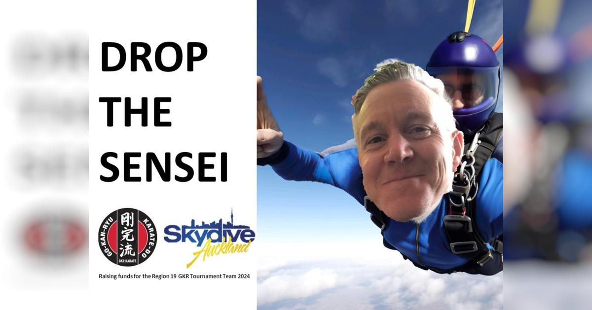 Drop Sensei Stu - Givealittle