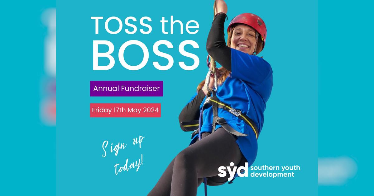 Toss the Boss and support young people in Otago - Givealittle