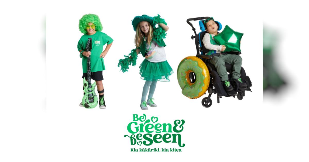 Be Green & Be Seen 2025 - support Kiwis living with Cerebral Palsy ...