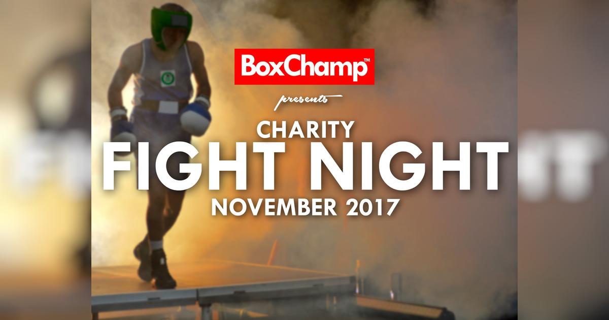 BoxChamp™ presents Charity Fight Night - Givealittle
