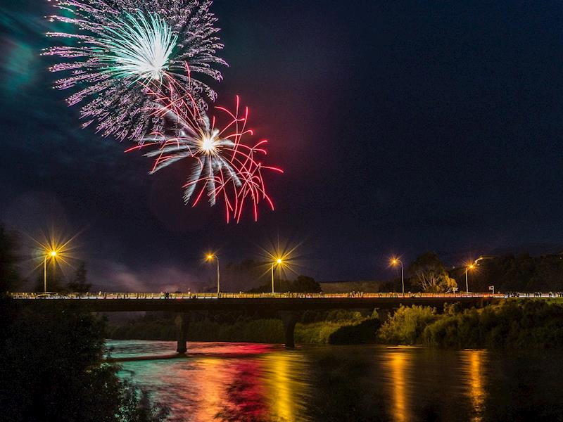 Fireworks over the River - Givealittle