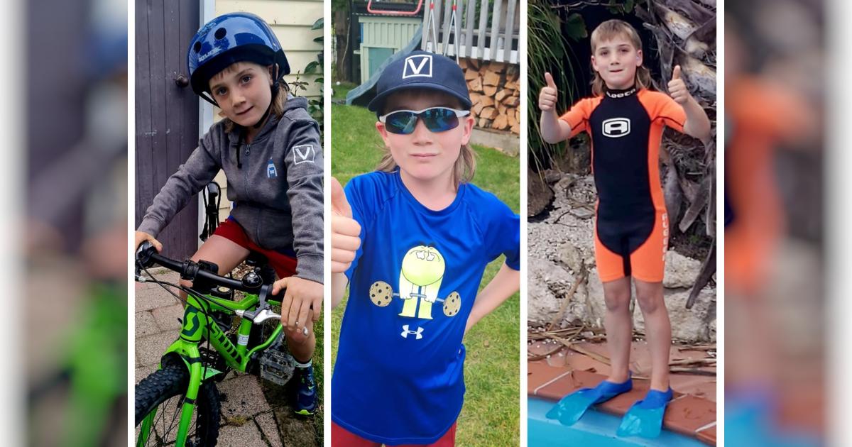 Archie is completing a triathlon every day for 'Stable Hearts ...