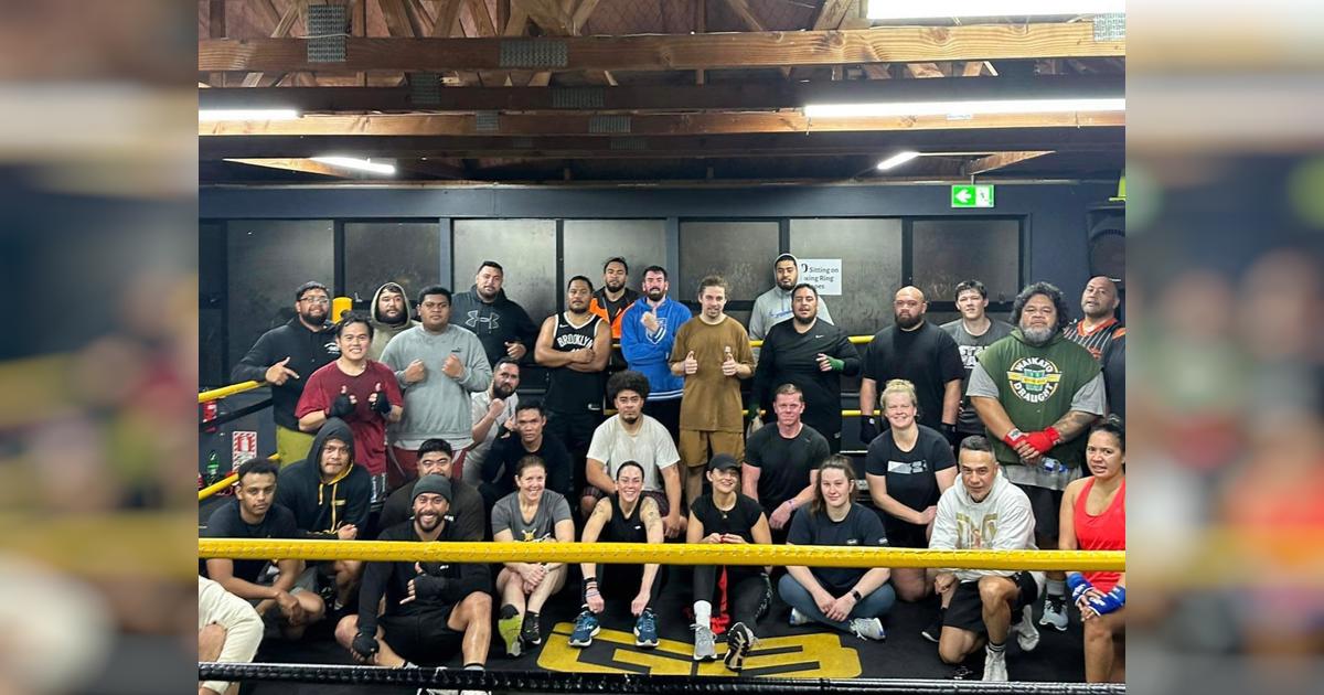 Blue Team - Boxing for a Cause - Givealittle