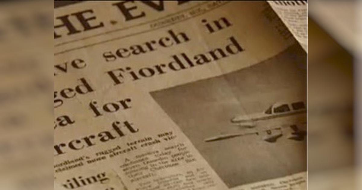 Charter aircraft ZK-EBU and seven passengers remain lost without trace ...
