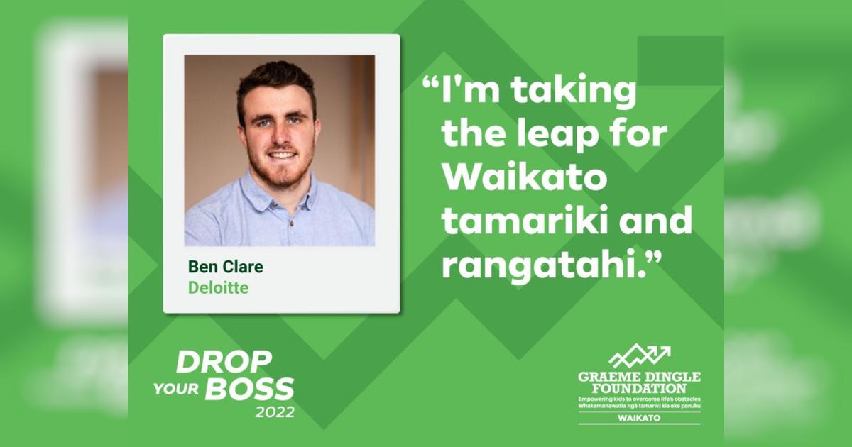 Ben Clare - Drop Your Boss 2022 - Givealittle