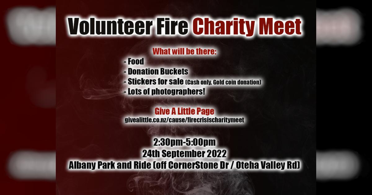 Volunteer Fire Charity Car Meet - Givealittle