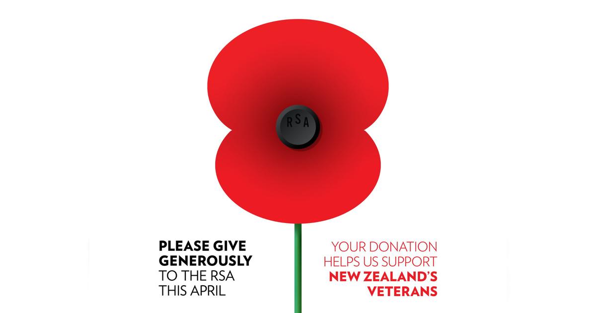RSA Poppy Appeal 2023 - Help the RSA support New Zealand's veterans ...