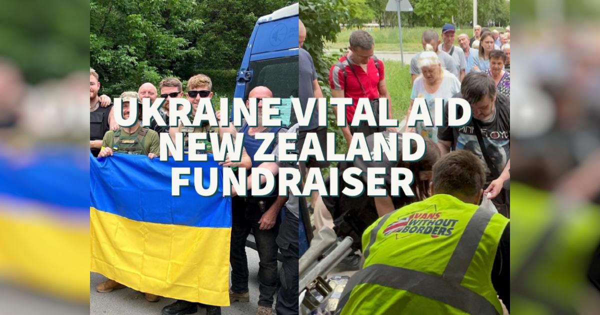 NZ Ukraine Vital Aid Fundraiser c/o Vans Without Borders - Givealittle